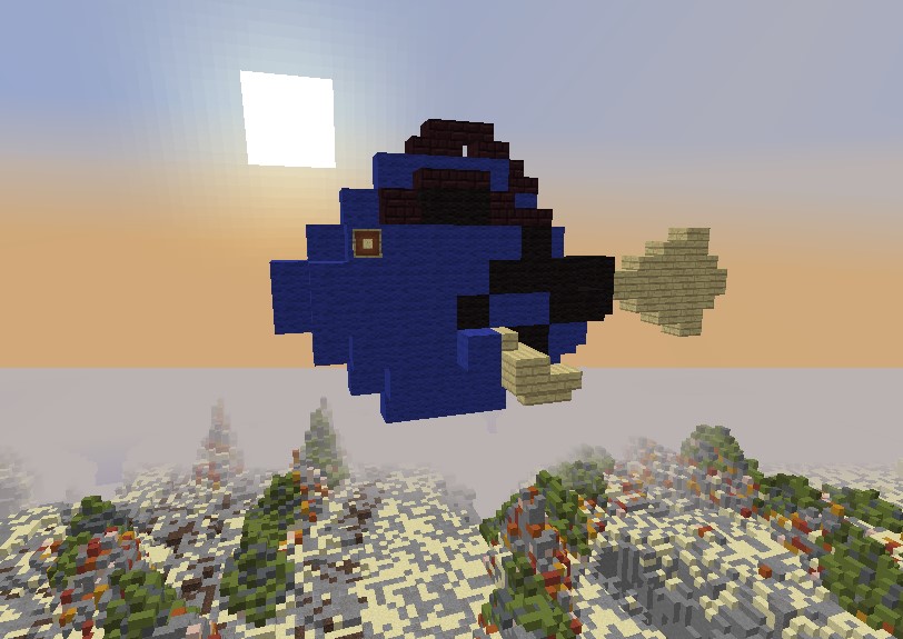 Underwater palace(Finding Nemo) Minecraft Map