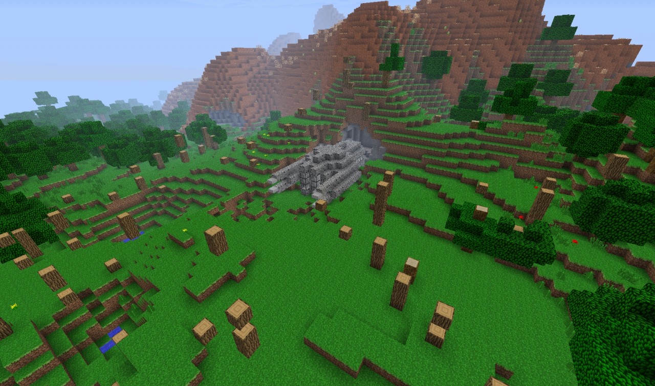 Crash Site Minecraft Map