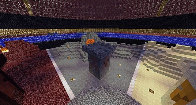 Large PVP Arena Minecraft Map