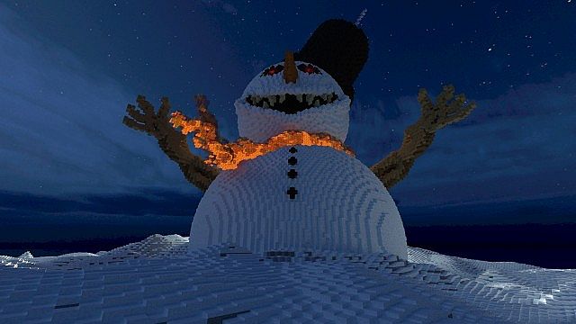 Frosty the Snowman Minecraft Map