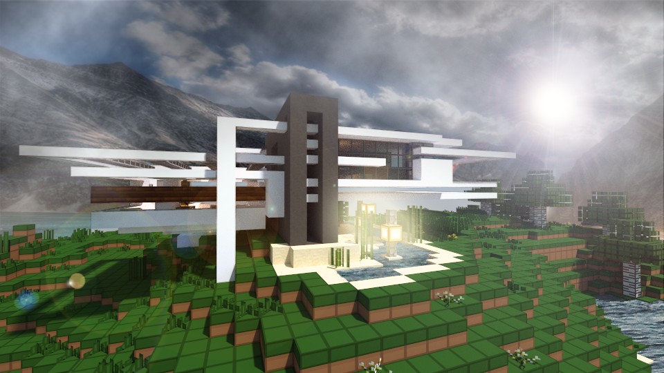 eleven [modern house] Minecraft Map