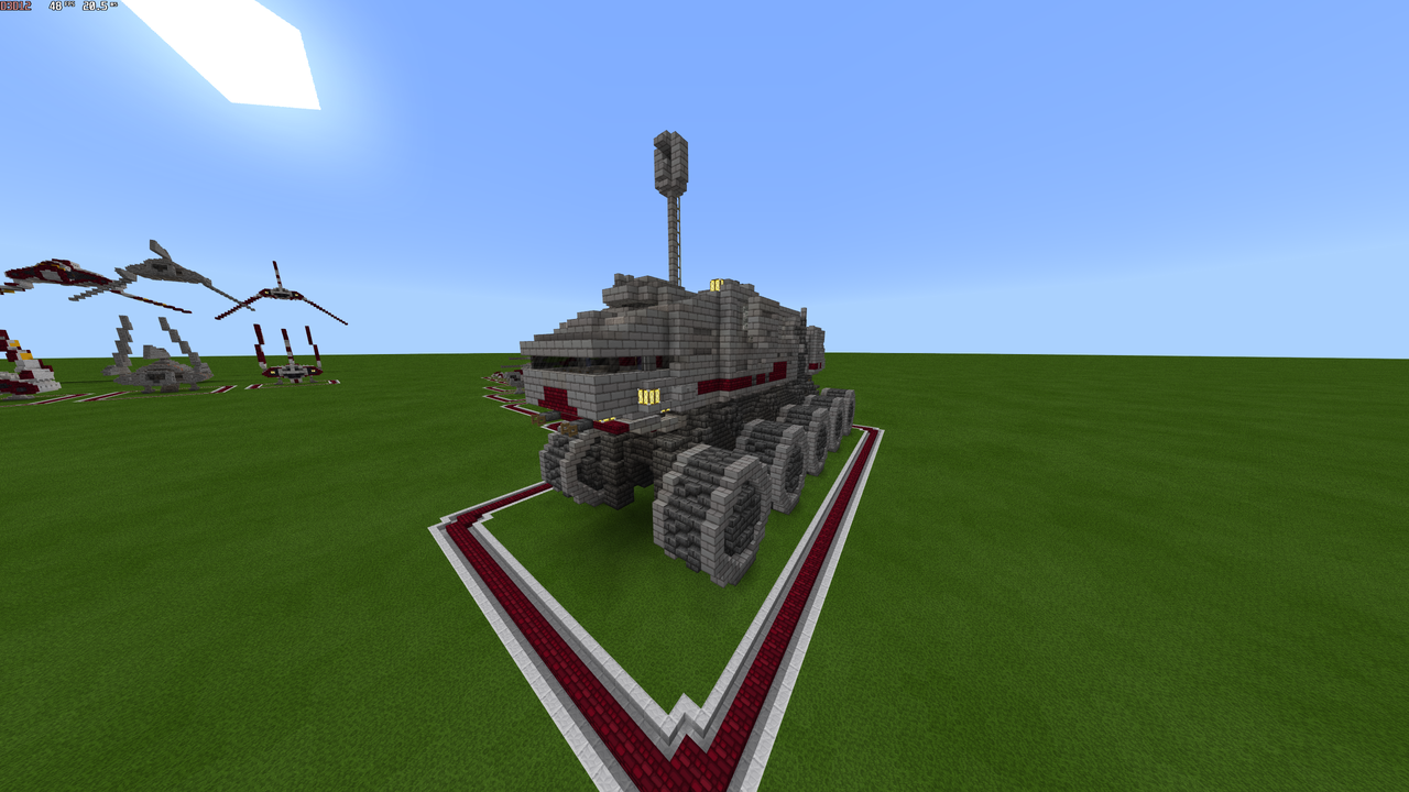 HAVw A6 Juggernaut/ Clone Turbo Tank Minecraft Map