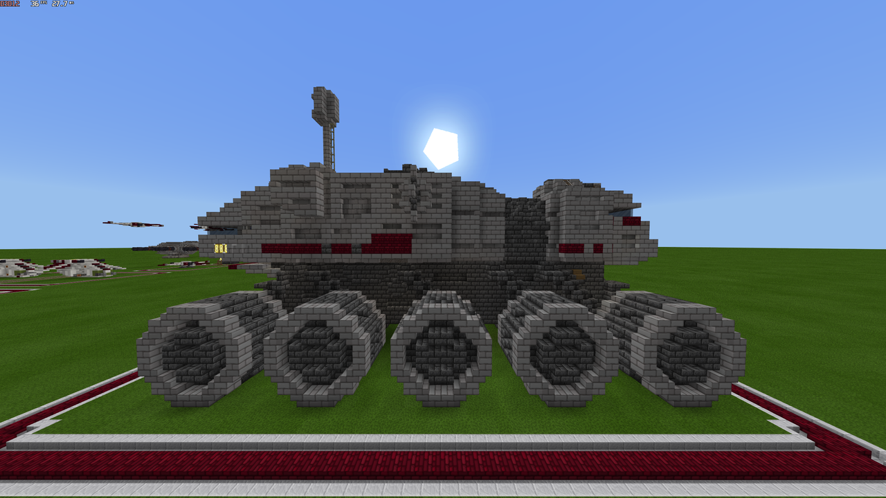 HAVw A6 Juggernaut/ Clone Turbo Tank Minecraft Map