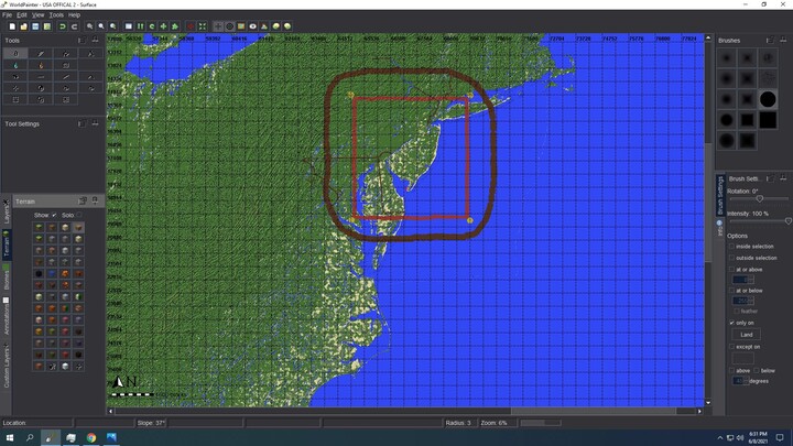 USA MAP SERVER BUILD - 80,000 BLOCKS WIDE - NEED HELP Minecraft Server