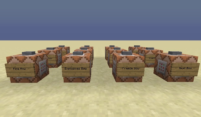 Special Bows Minecraft Map