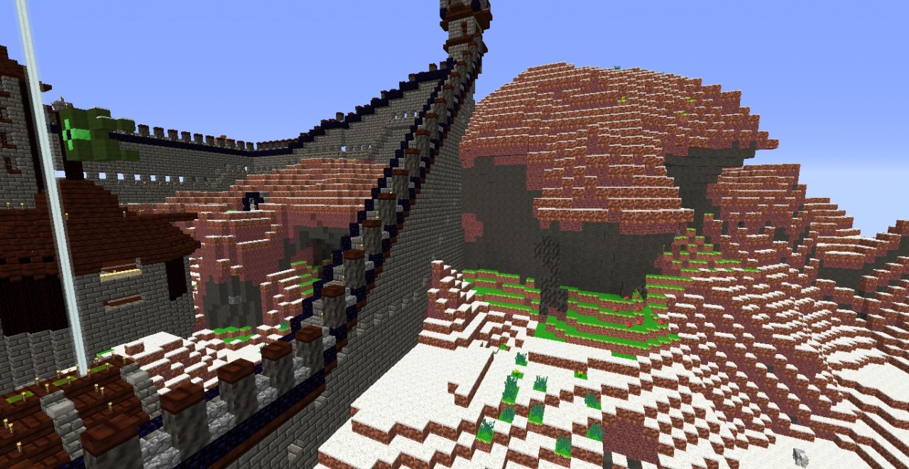 my medieval styled world Minecraft Map