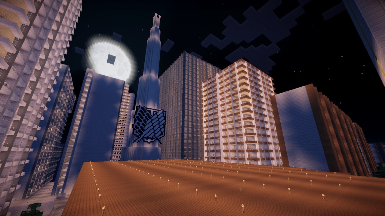 create big city in Minecraft! Minecraft Map