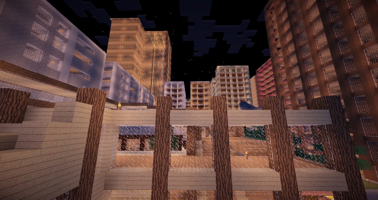 create big city in Minecraft! Minecraft Map