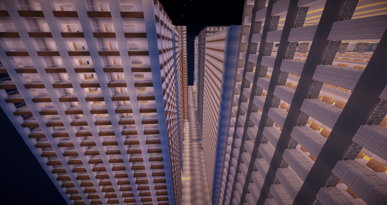 create big city in Minecraft! Minecraft Map