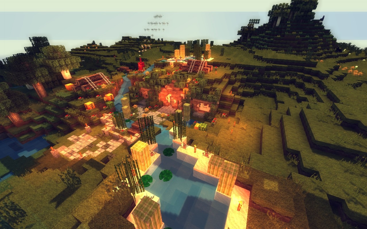 Awesome Survival Hobbit Home Minecraft Map