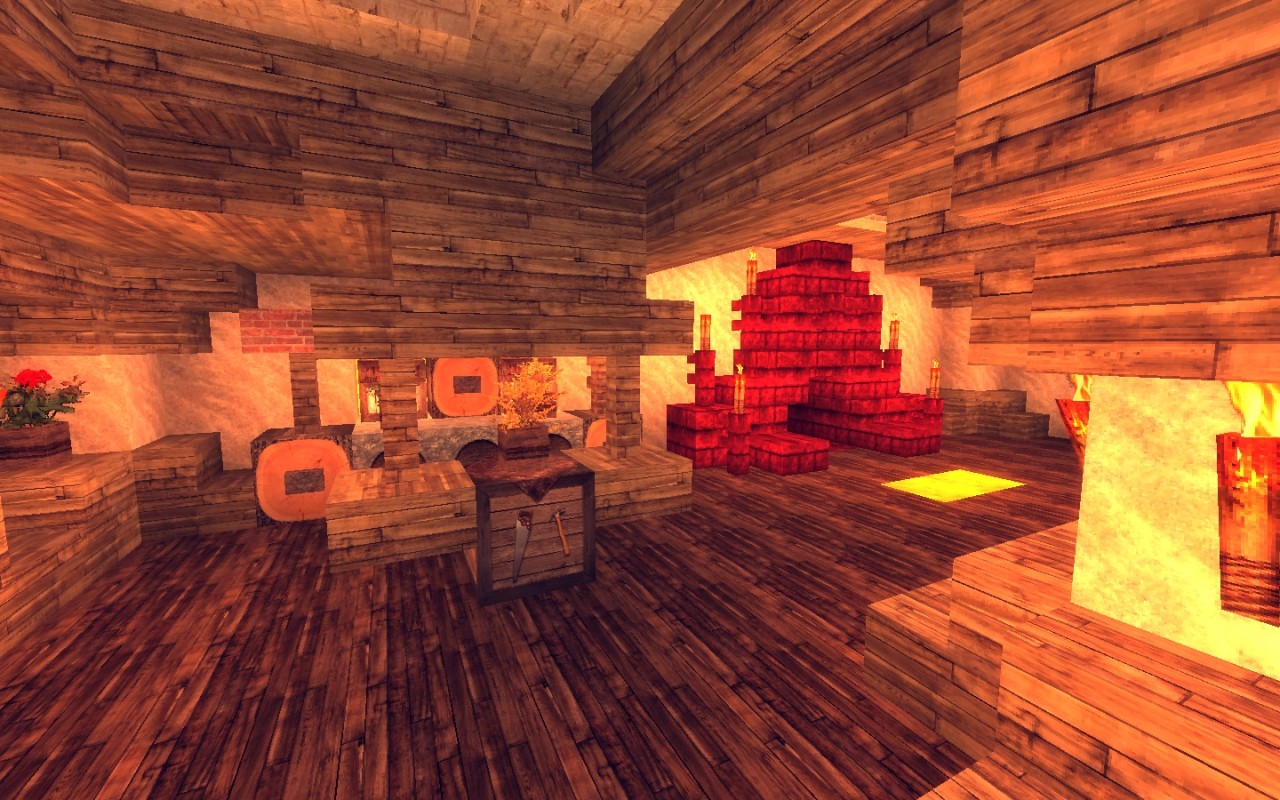 Awesome Survival Hobbit Home Minecraft Map