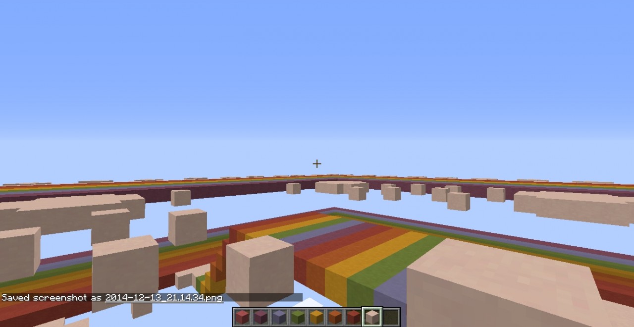 RainBow Run Minecraft Map