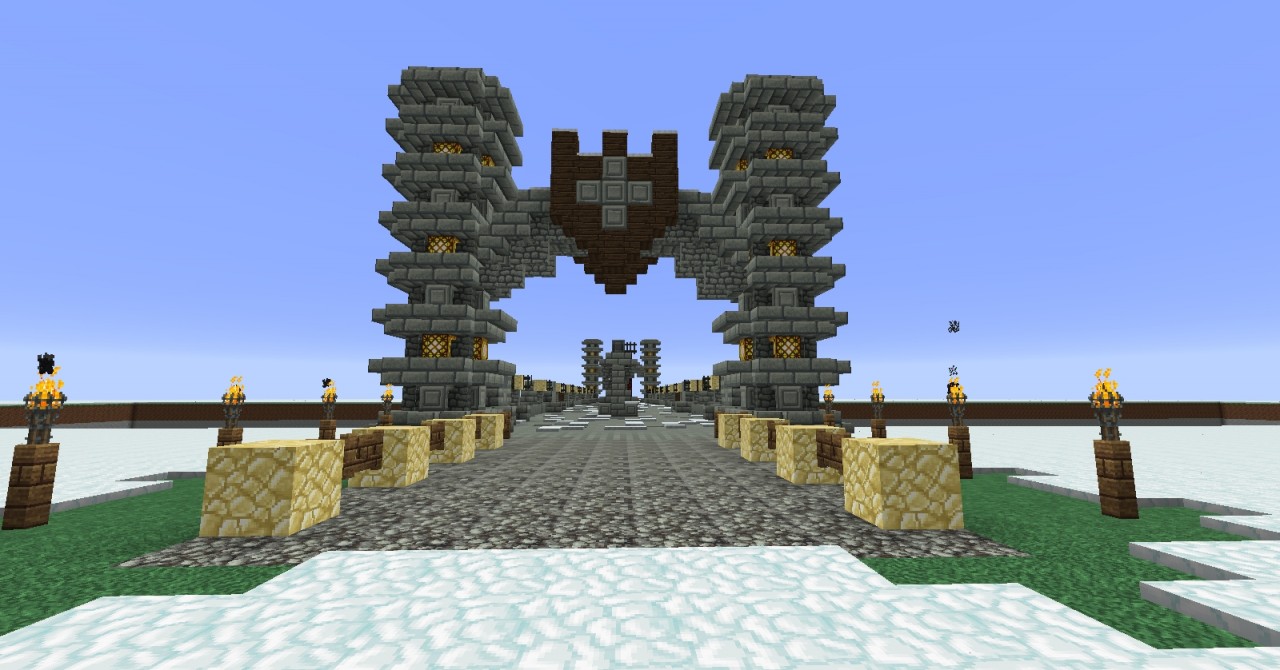 Snow Bridge Minecraft Map