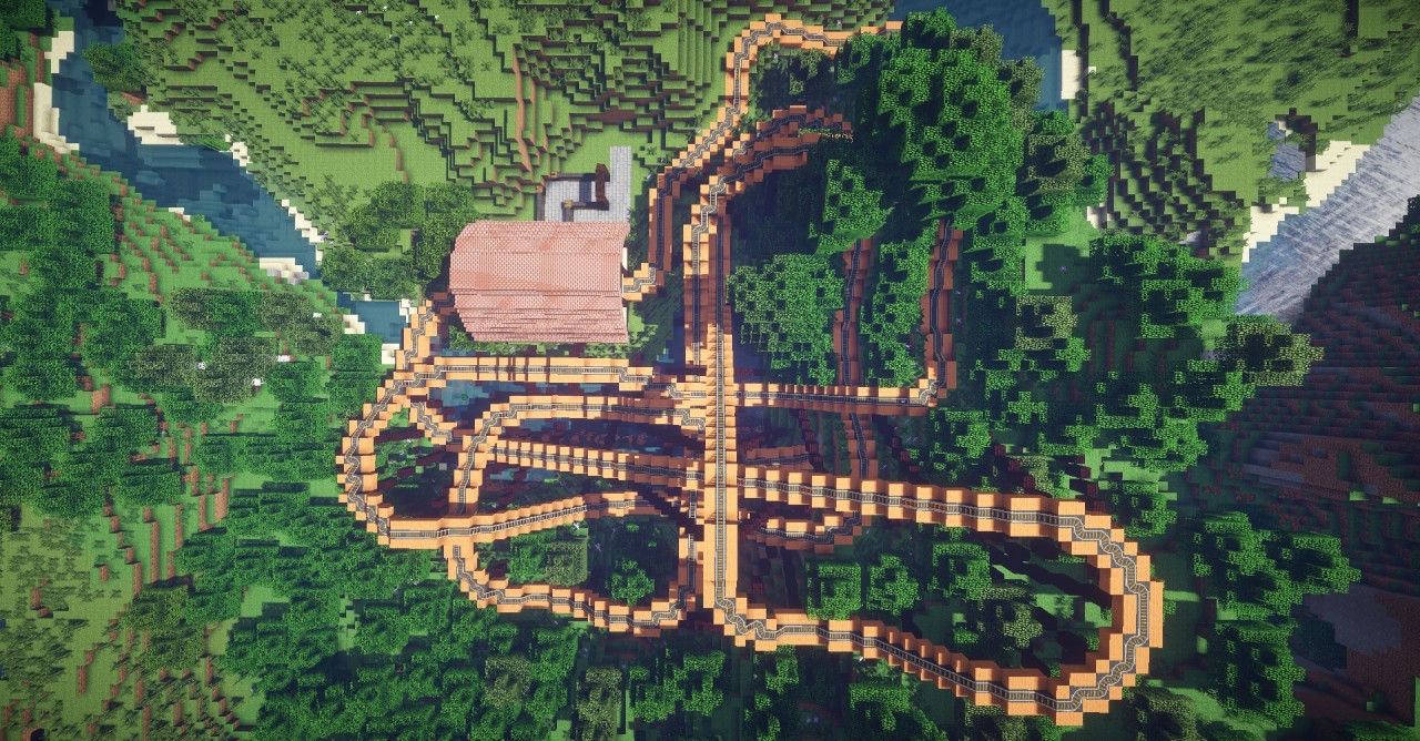 [Rollercoaster] - Aromatic Airwave - [Download][1.7.10] Minecraft Map