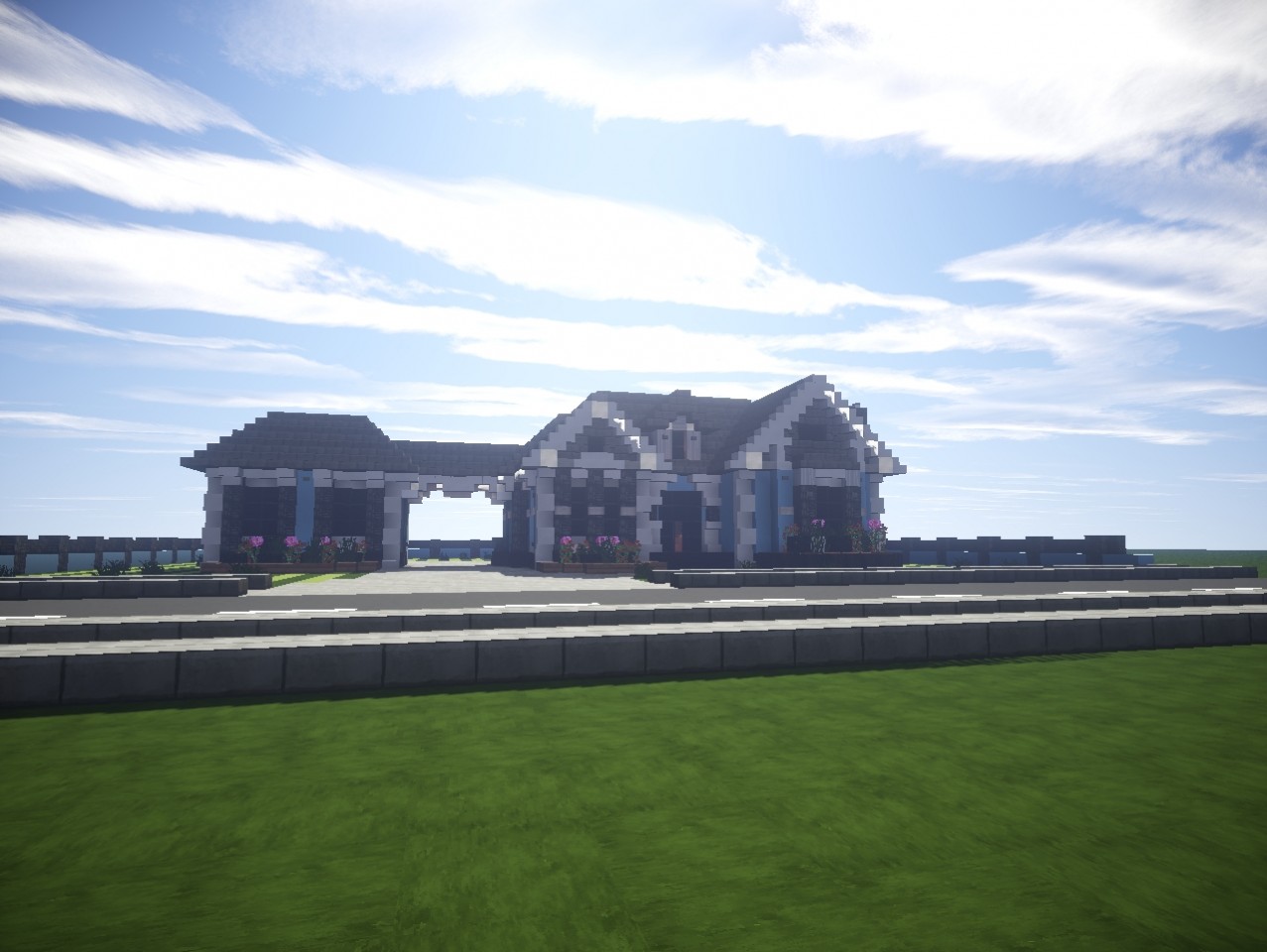 A Small Blue House | By TCL135 Minecraft Map