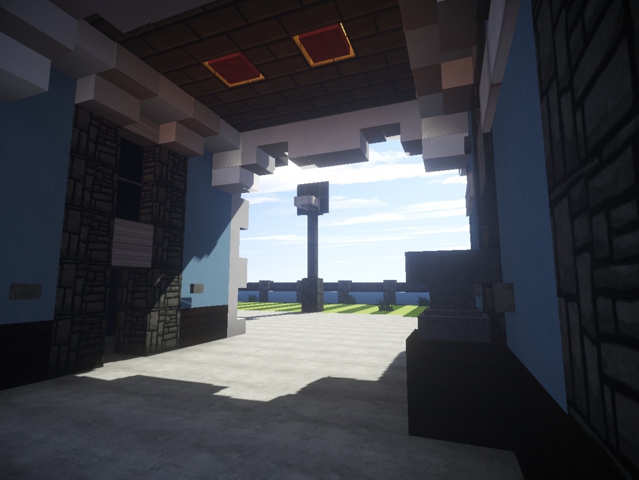 A Small Blue House | By TCL135 Minecraft Map