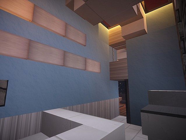 A Small Blue House | By TCL135 Minecraft Map