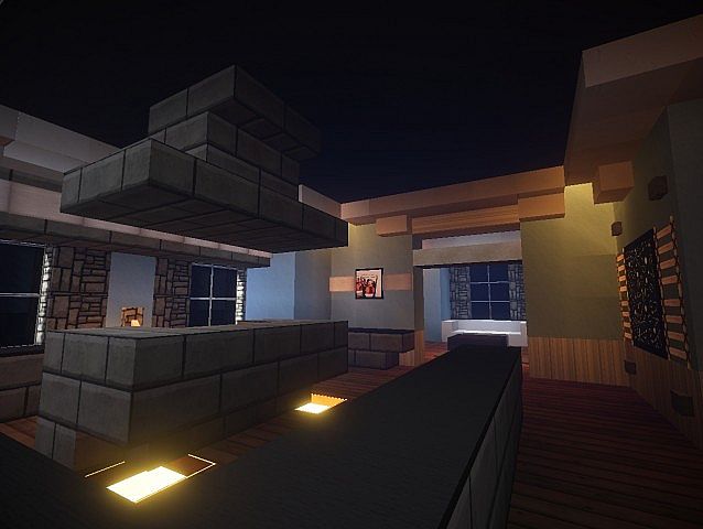 A Small Blue House | By TCL135 Minecraft Map