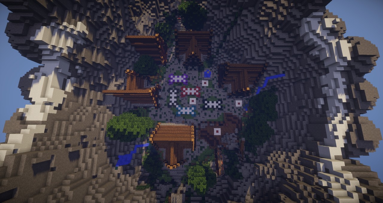 VILLAGE DEFENCE (Mob Wave Area) Minecraft Map