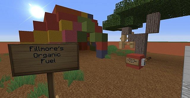 Disney's CARS: Radiator Springs Minecraft Map