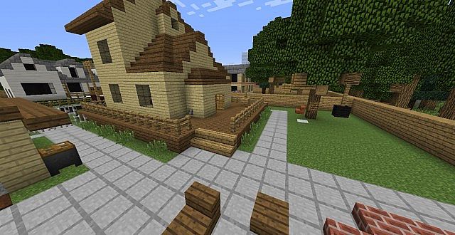 Walking Dead Game Map Season 1 + 2 + DLC Minecraft Map
