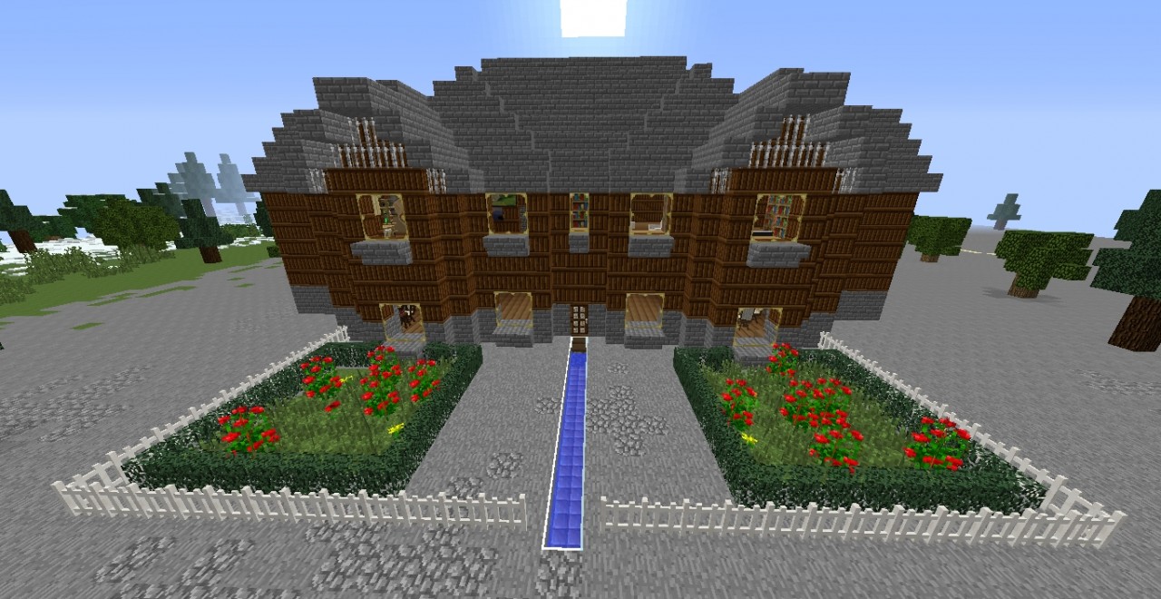 Modpack Mansion Minecraft Map