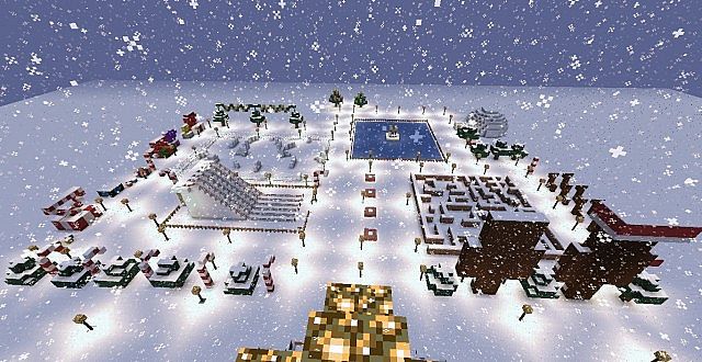 North Pole Fun Land Minecraft Map