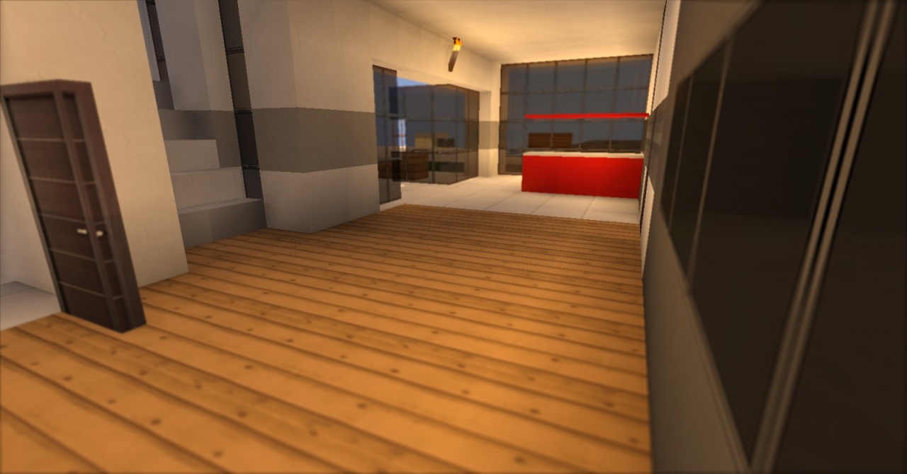 Arbor [18 x 18] Modern House Minecraft Map