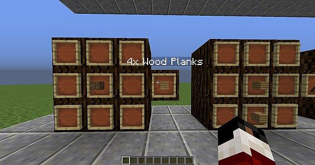 Crafting Recipes Minecraft Map