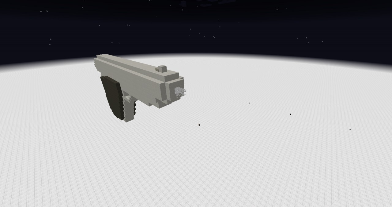 *Working* Gun! Shoots TNT! Minecraft Map