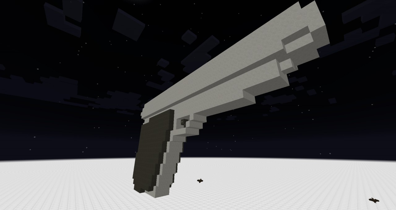 *Working* Gun! Shoots TNT! Minecraft Map