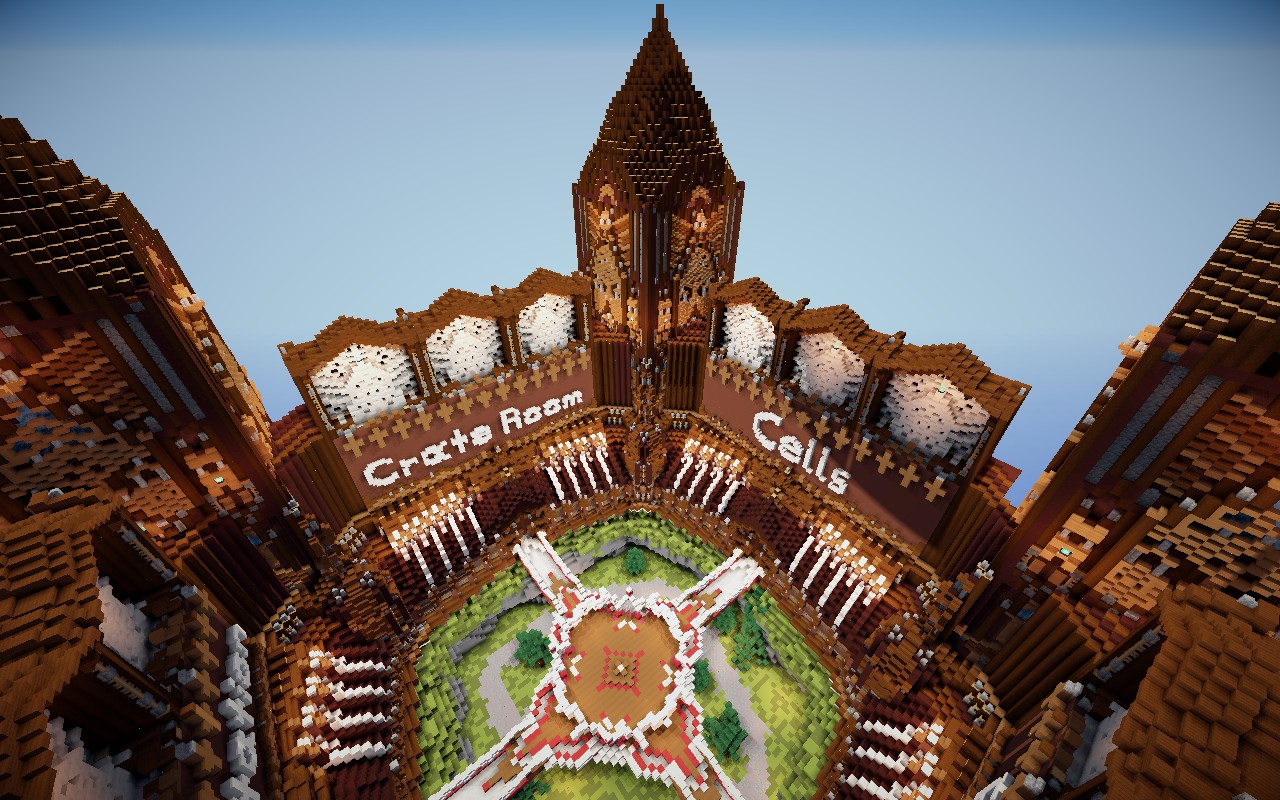 Commissioned Build - Prison Spawn Minecraft Map