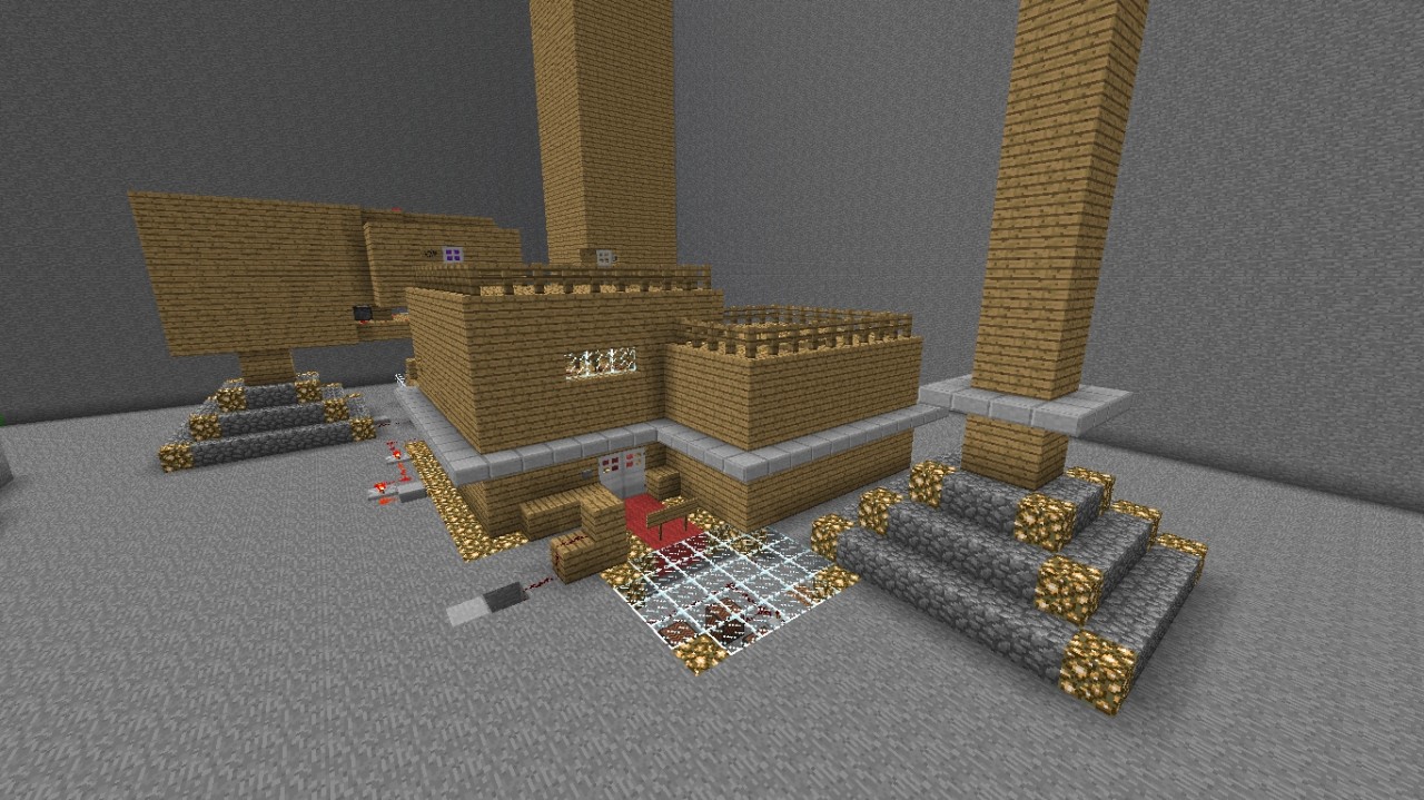 Underground Redstone House Minecraft Map