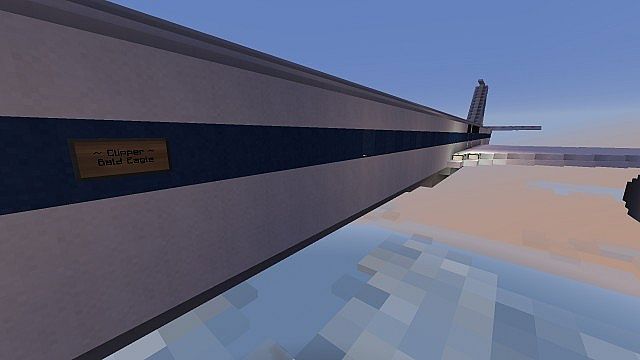 Pan American World Airways (Pan Am) 707-321 Minecraft Map