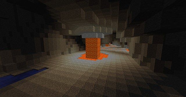Herobrines Cave Minecraft Map
