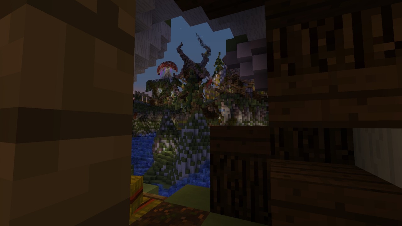 Fantasy Organic Plot Minecraft Map