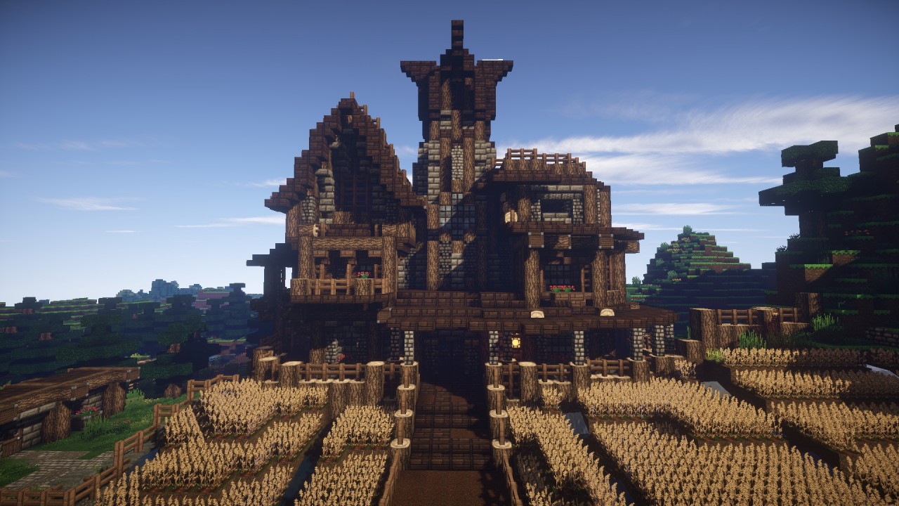 Medieval Mansion Minecraft Map