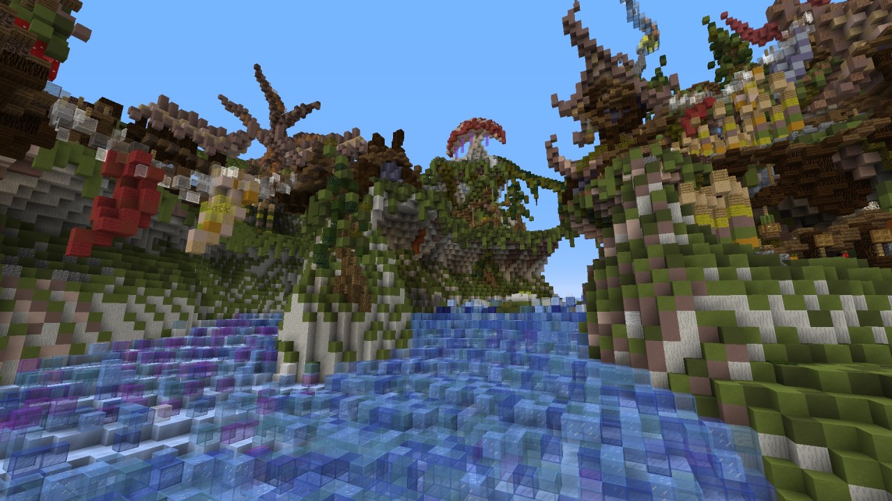 Fantasy Organic Plot Minecraft Map