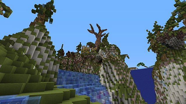 Fantasy Organic Plot Minecraft Map