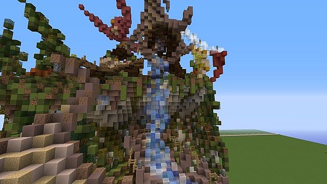 Fantasy Organic Plot Minecraft Map
