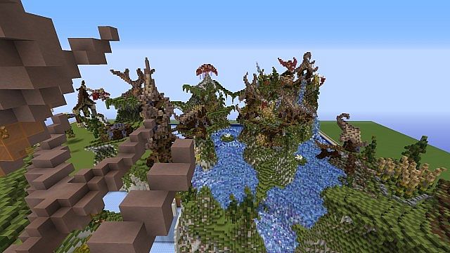 Fantasy Organic Plot Minecraft Map