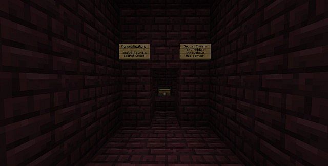 Secret Chest Schematic Minecraft Map
