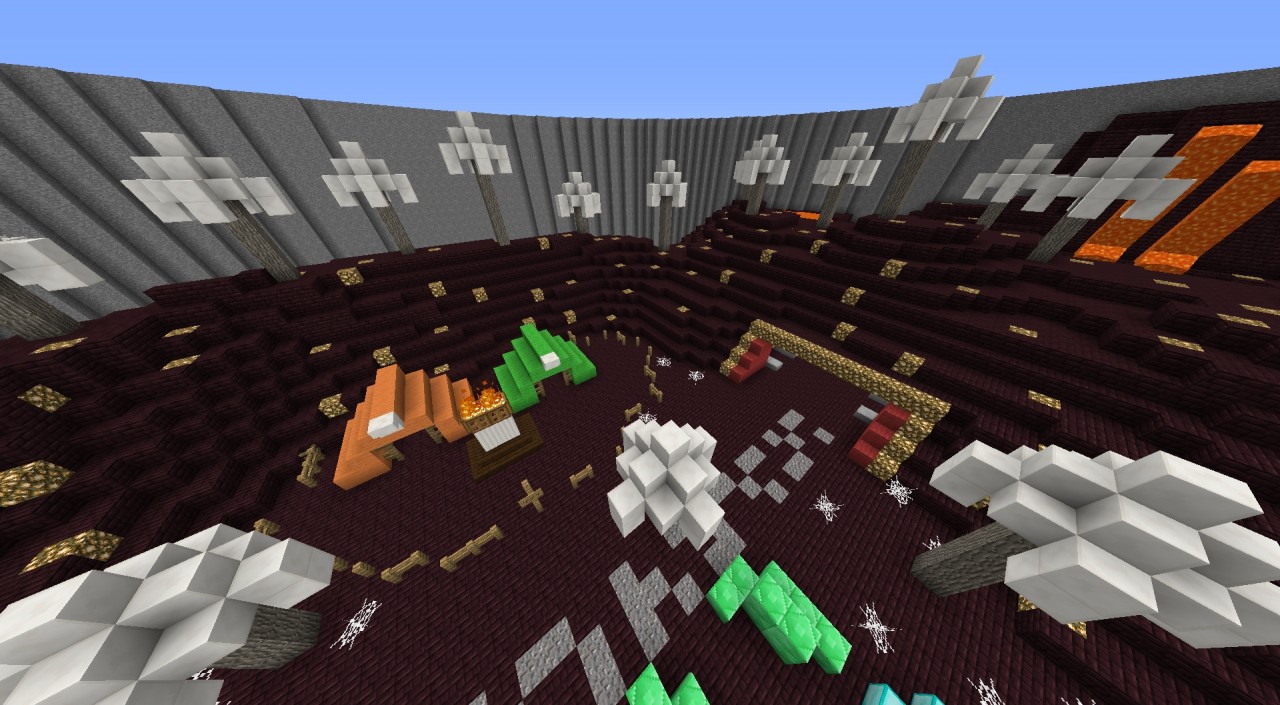 Nether Rendevous (Custom PVP Arena) Minecraft Map