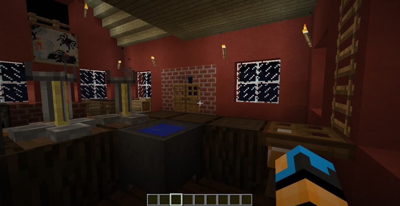 Classic house- The Barn Minecraft Map