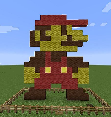 Shailen99's 8-Bit Gallery Minecraft Map