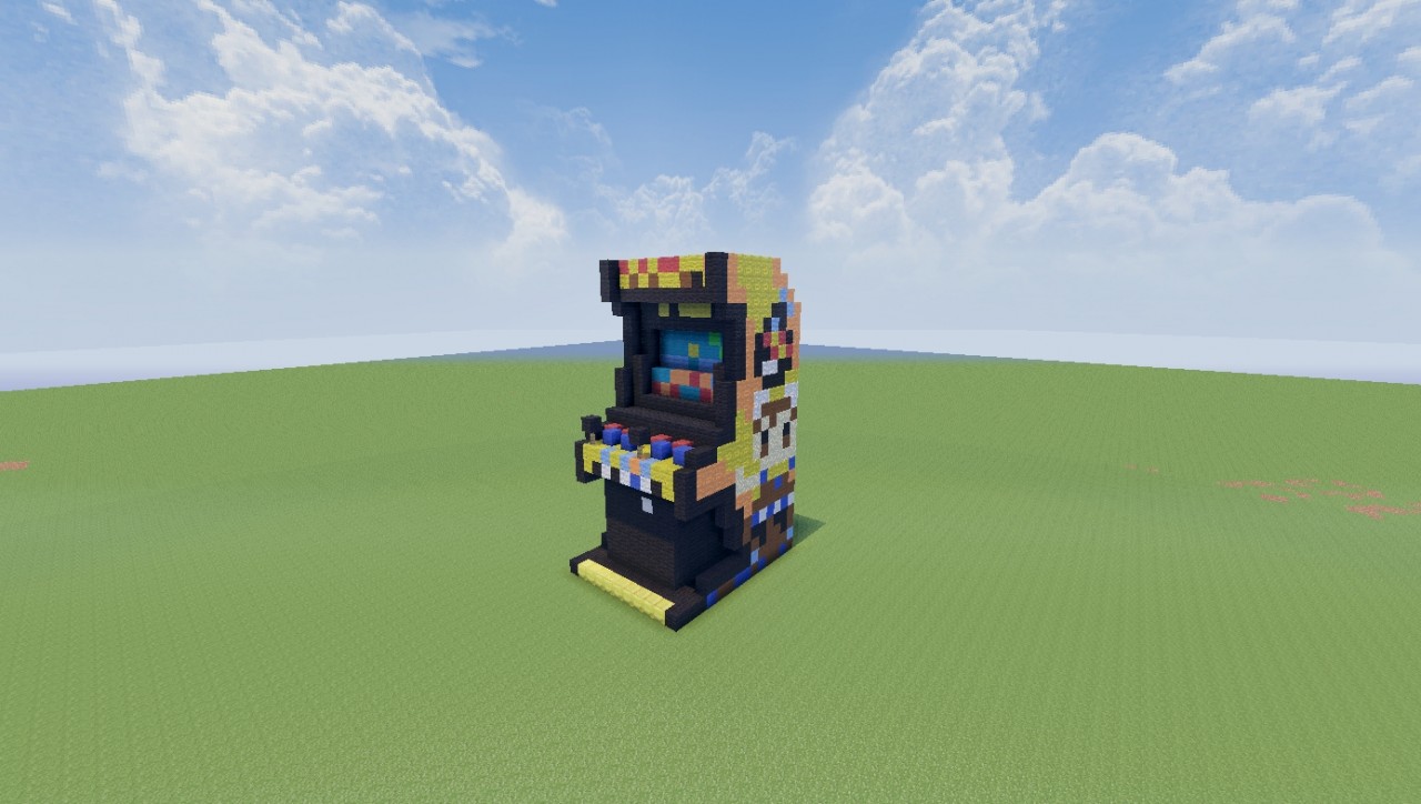 Some arcade machines Minecraft Map