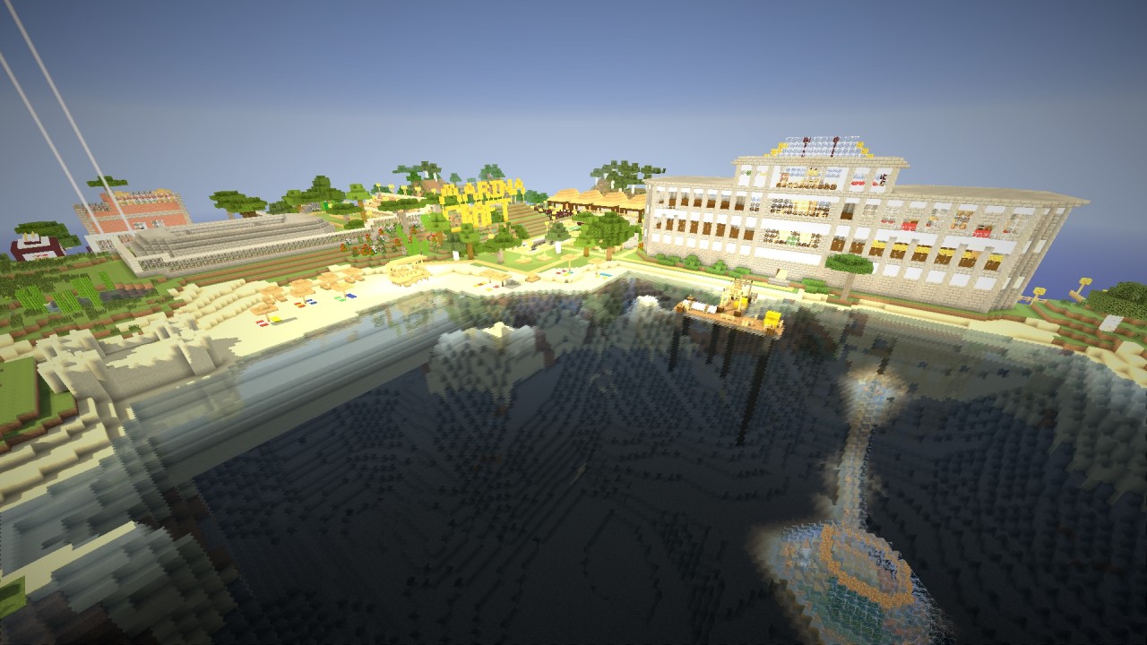 MINECRAFT ULTRA WORLD - RESORT MARINACRAFT Minecraft Map