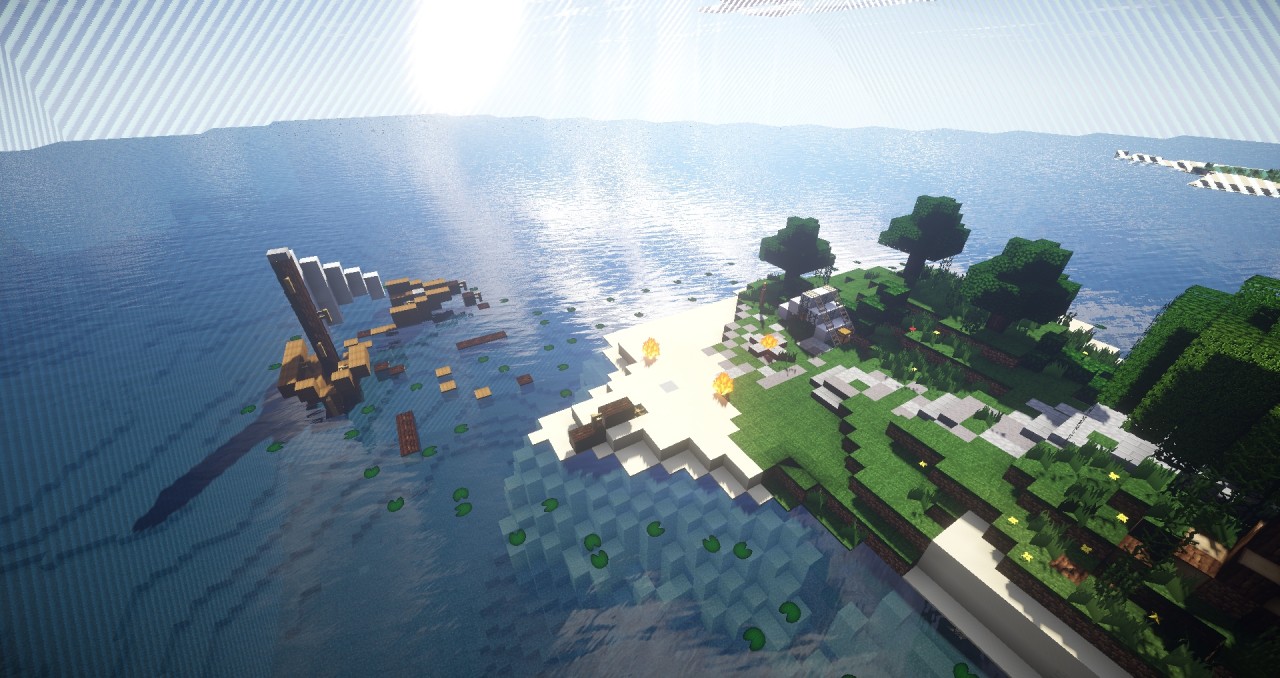 SHIP WRECKED SURVIVAL (DEMO MAP) Minecraft Map