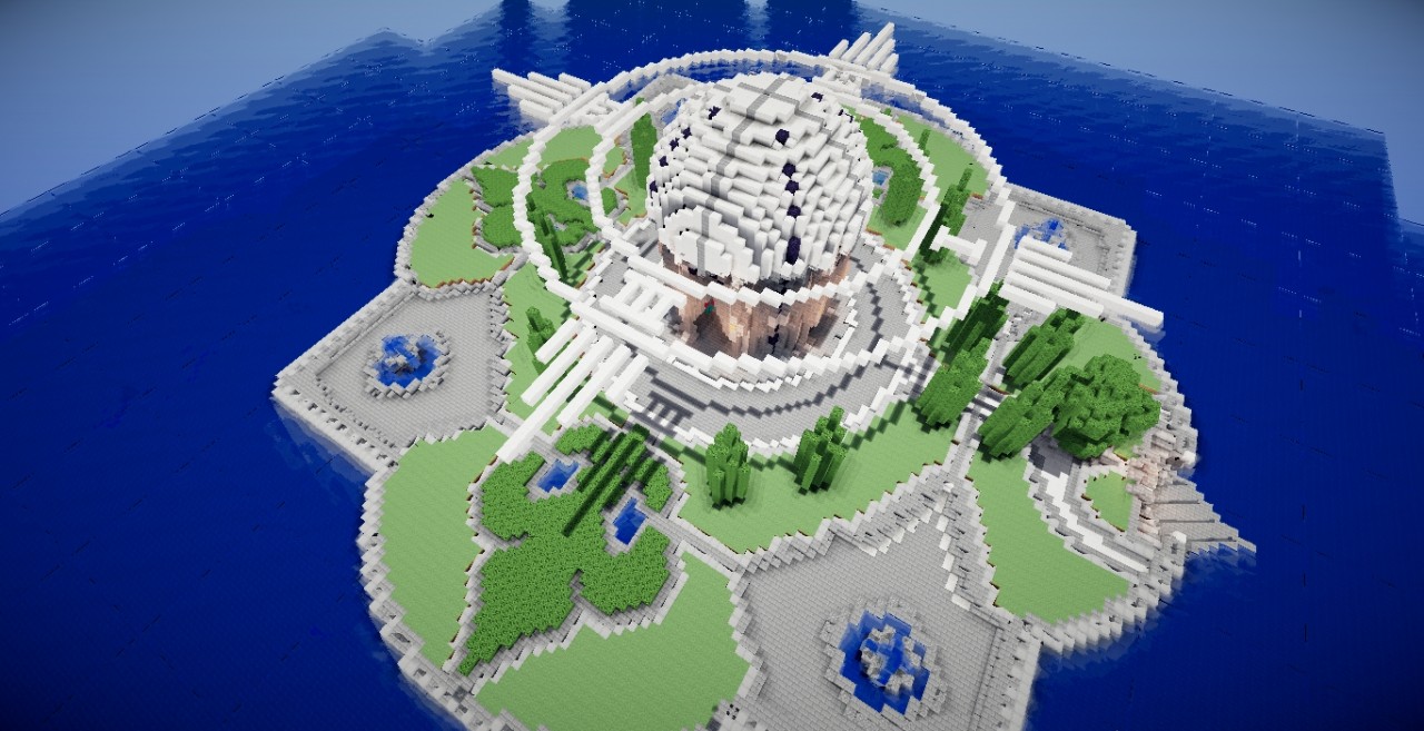 Domain of the gods Minecraft Map