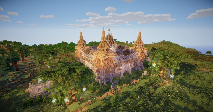 Medieval Castle | Faction Spawn Minecraft Map